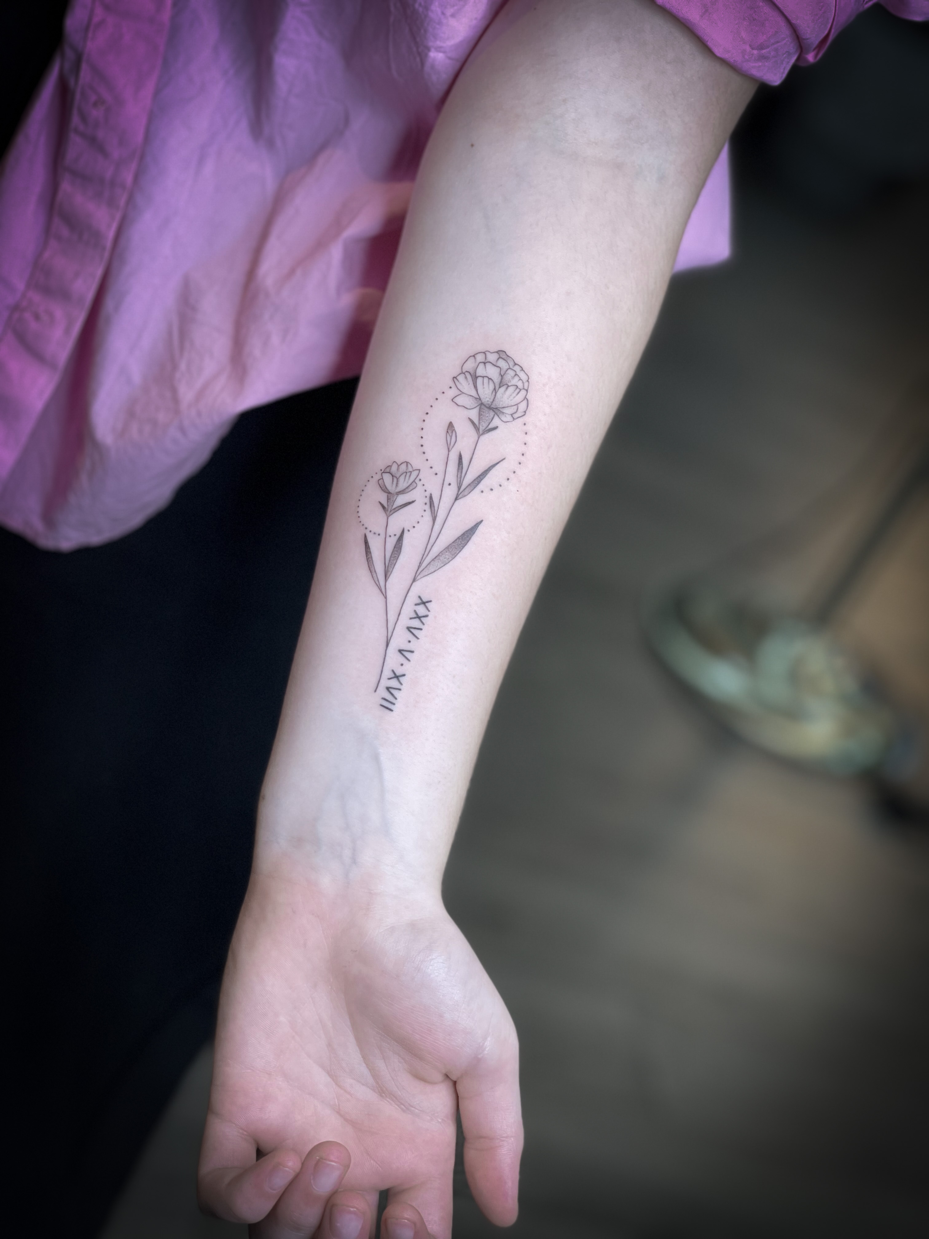 Sitemapcdatahttpscookniqoocomtatouage Bouquet De Fleur Minimaliste